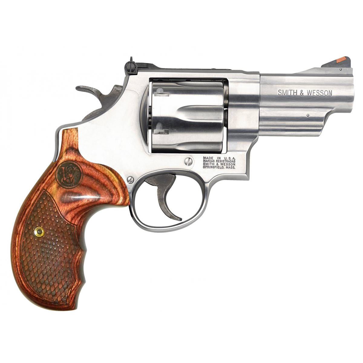 Smith Wesson 629 Deluxe Stainless 44 Mag 6 Shot 3in 150715 - Revolvers ...