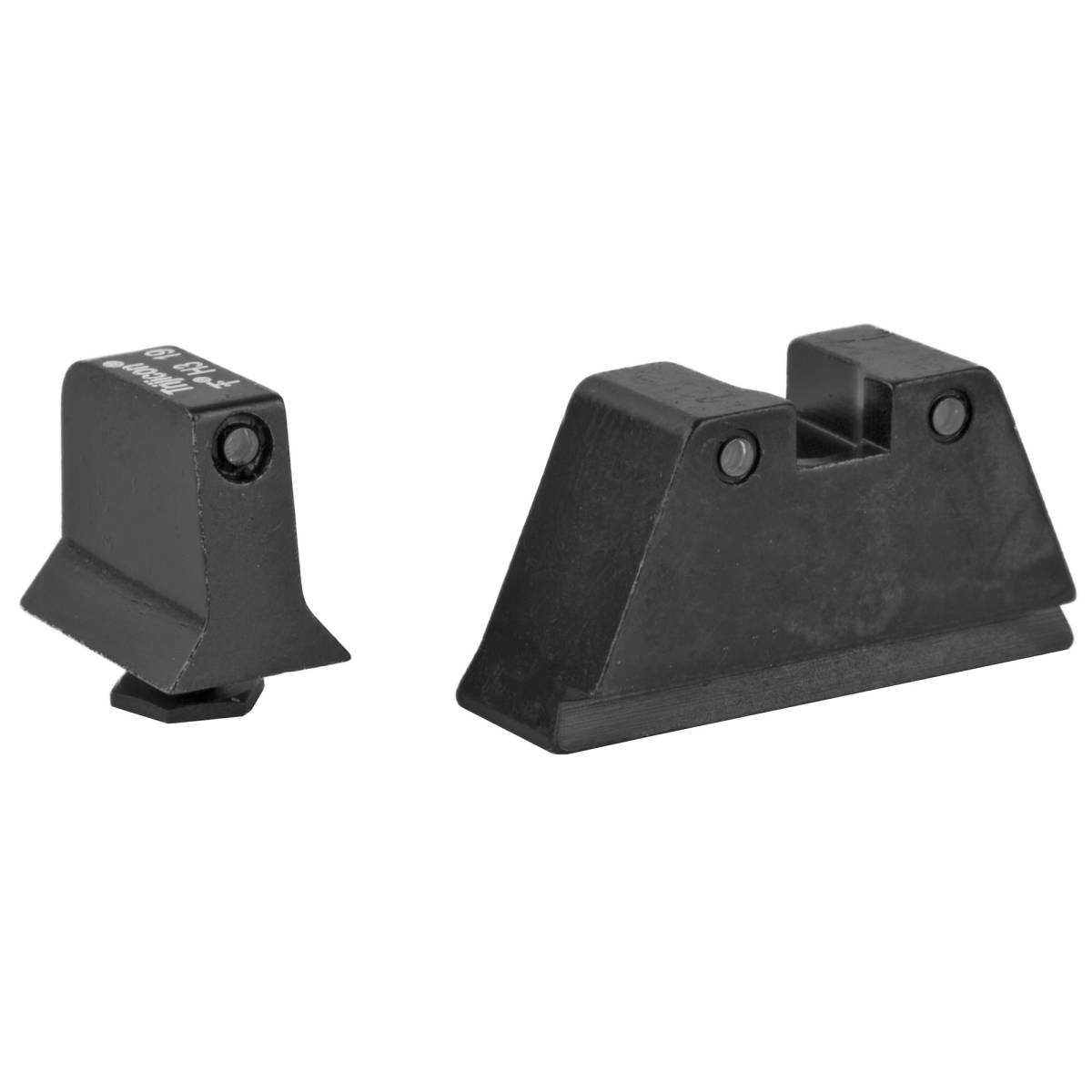 TRIJICON SUP NS SET FOR GLK 9MM B/B - Gun Sights at GunBroker.com ...