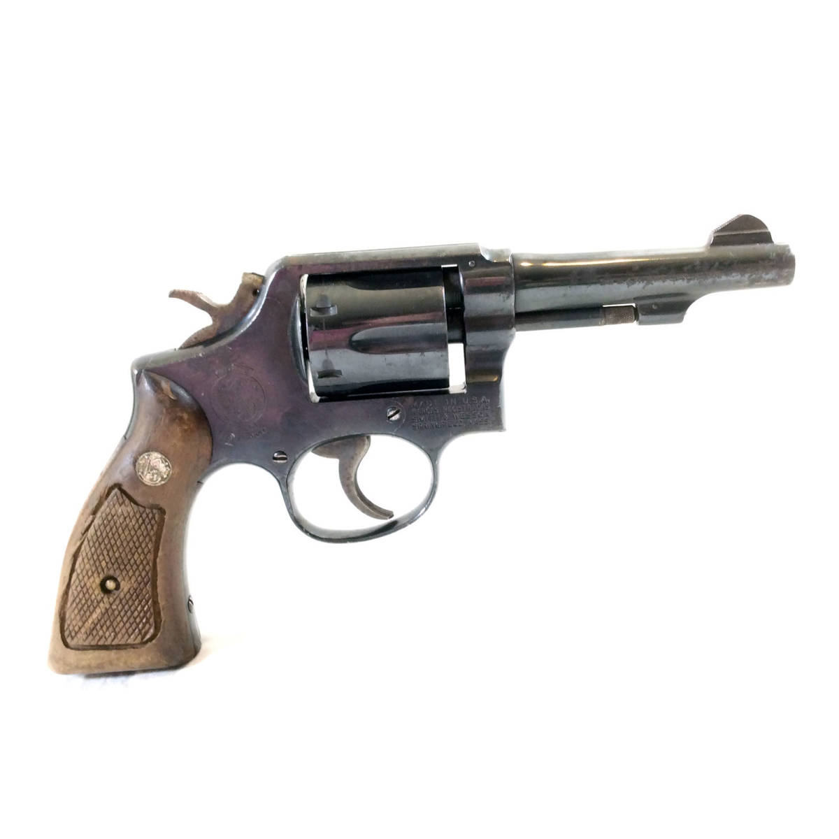 SMITH WESSON 10-5 38SPL 4½” Pin BBL 38 SPECIAL SPL Revolver SQUARE BUTT ...
