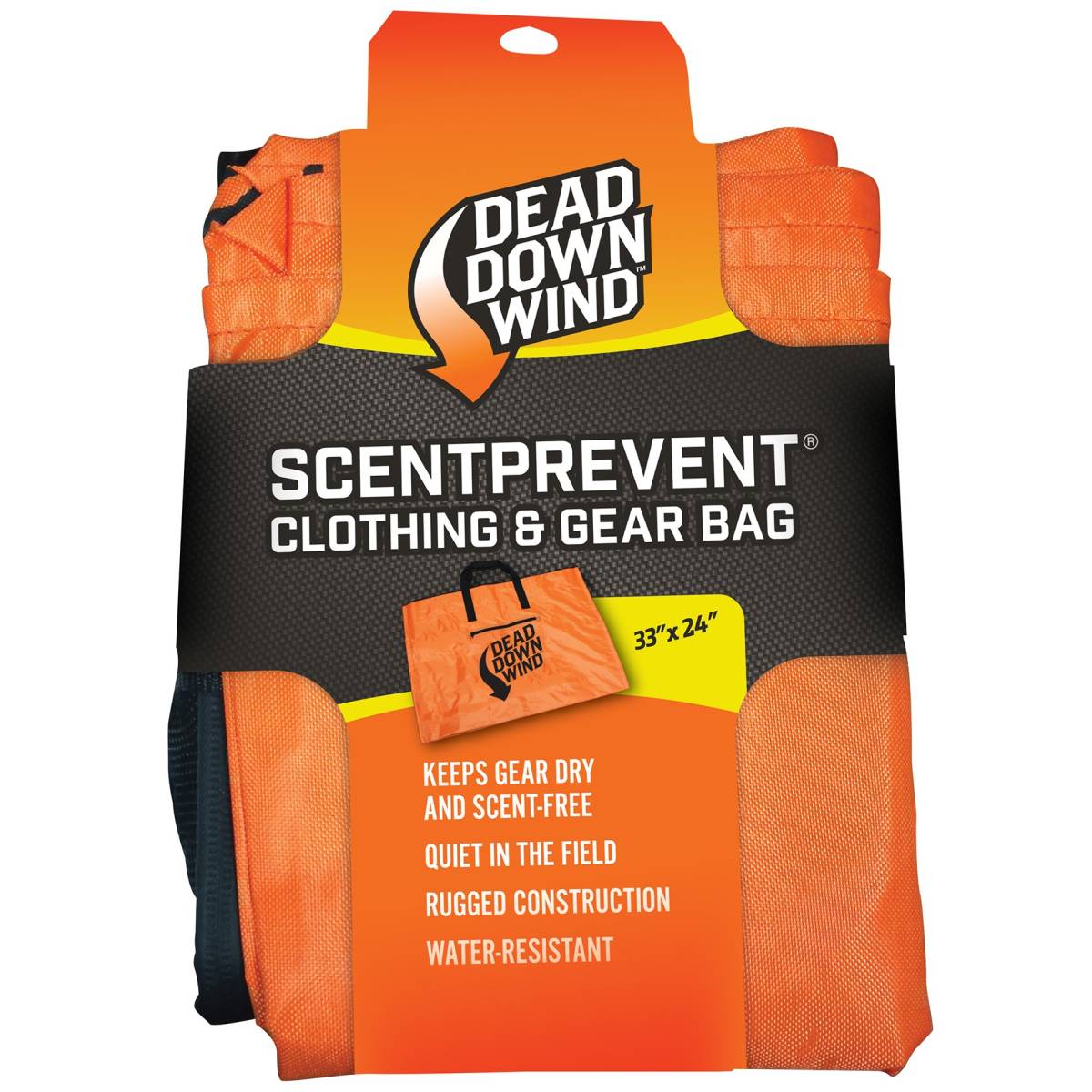 Dead Down Wind 30603 Scent Prevent Clothing & Gear Bag Orange - Bags ...