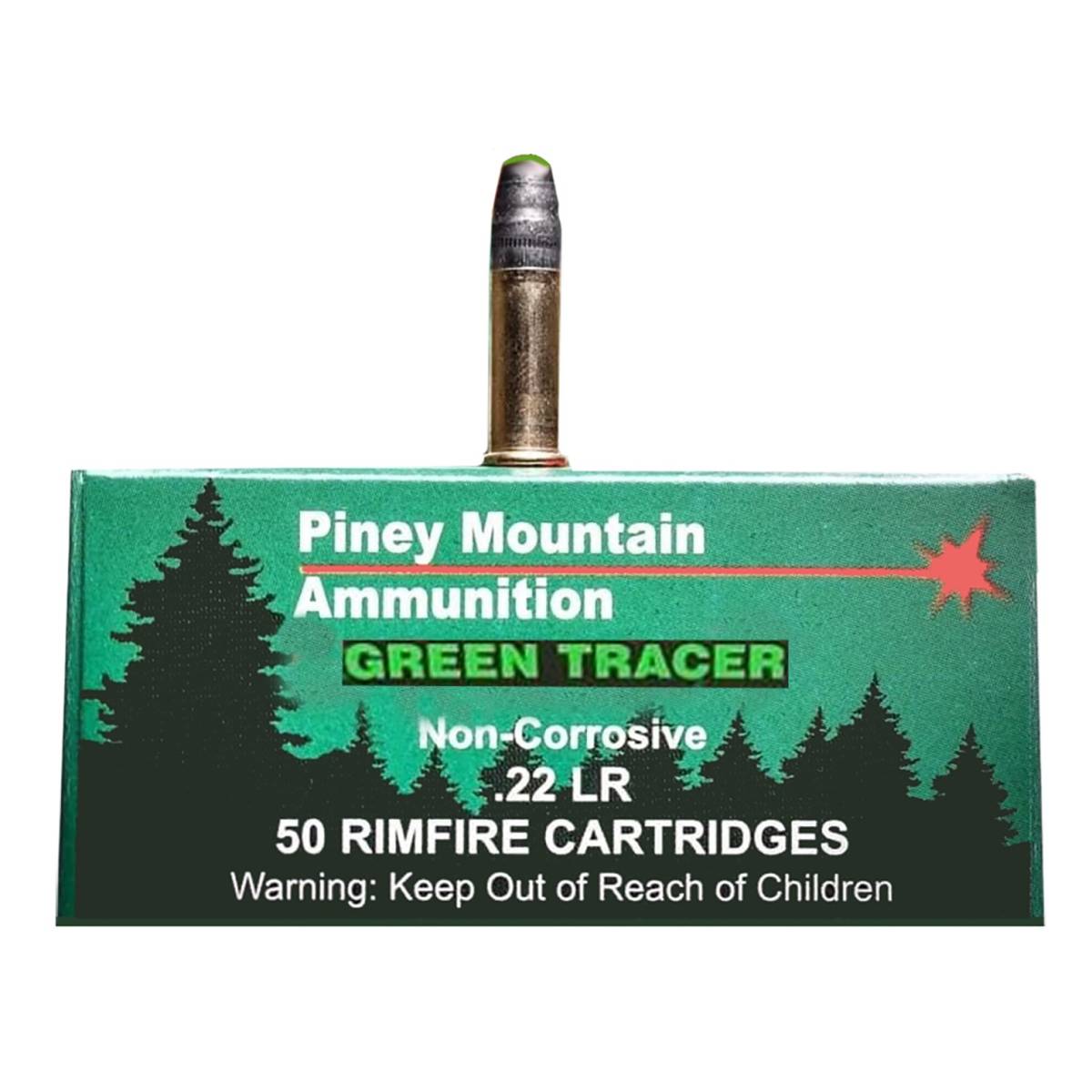 Supernova PMSN22LRG Green Tracer Non-Corrosive 22LR 40gr Lead Round ...