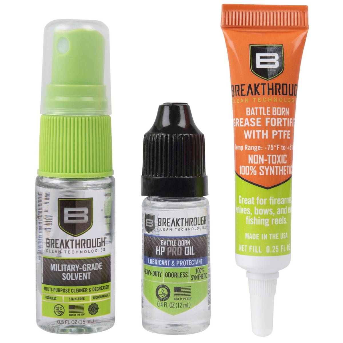 Breakthrough Clean BCTADDICTRT Addict Sample Pack - Gun Cleaning Kits ...