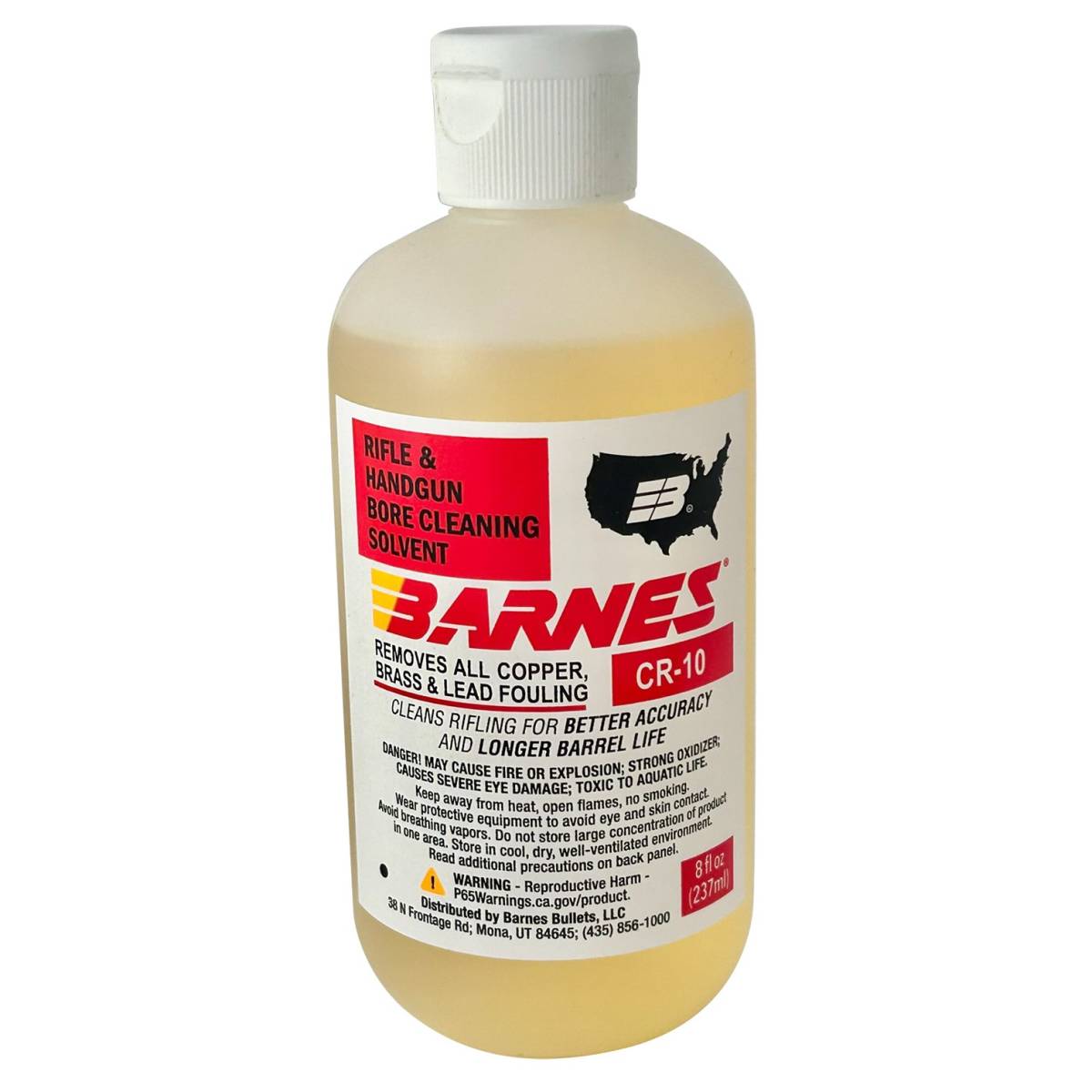 Barnes Bullets 30755 CR-10 Bore Cleaner 8 oz Squeeze Bottle - Gun ...