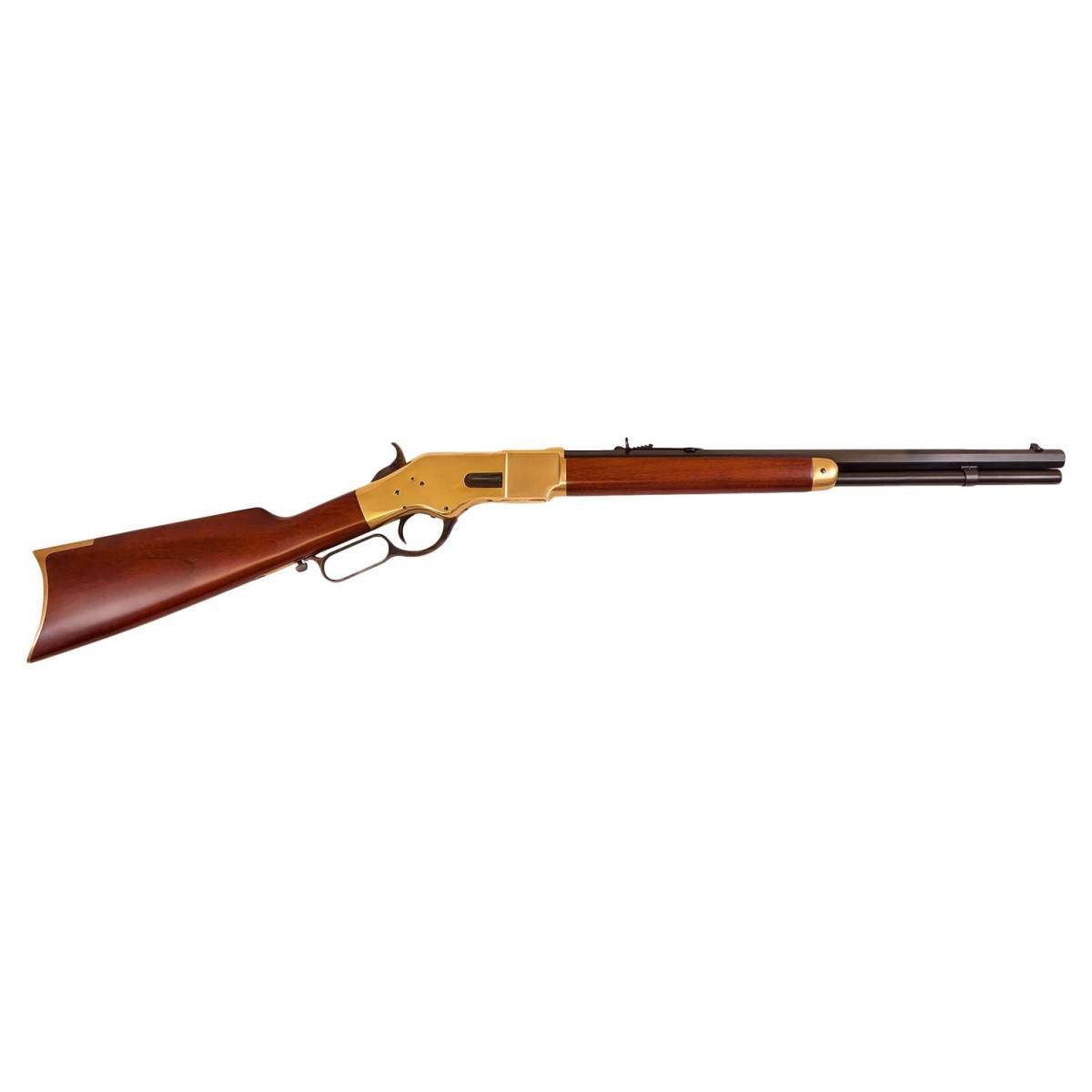 Cimarron CA221 1866 Yellowboy Short 38 Special 10+1 20” Blued Octagon ...